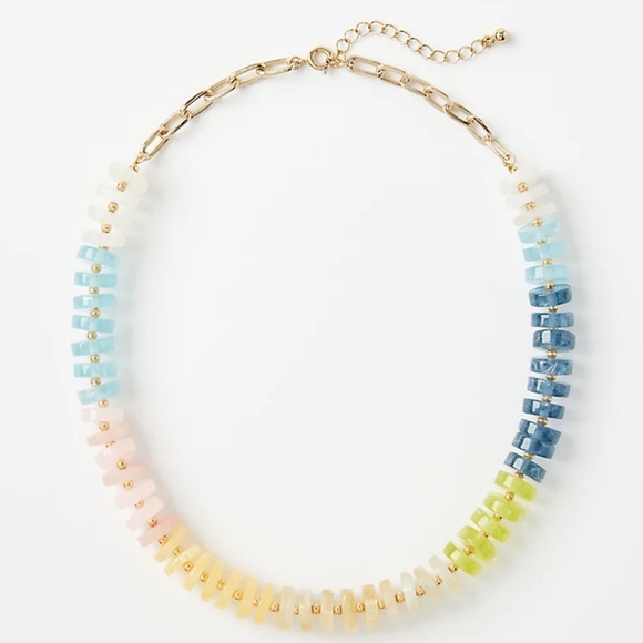 LOFT | Jewelry | Nwt Loft Colorblock Statement Necklace | Poshmark